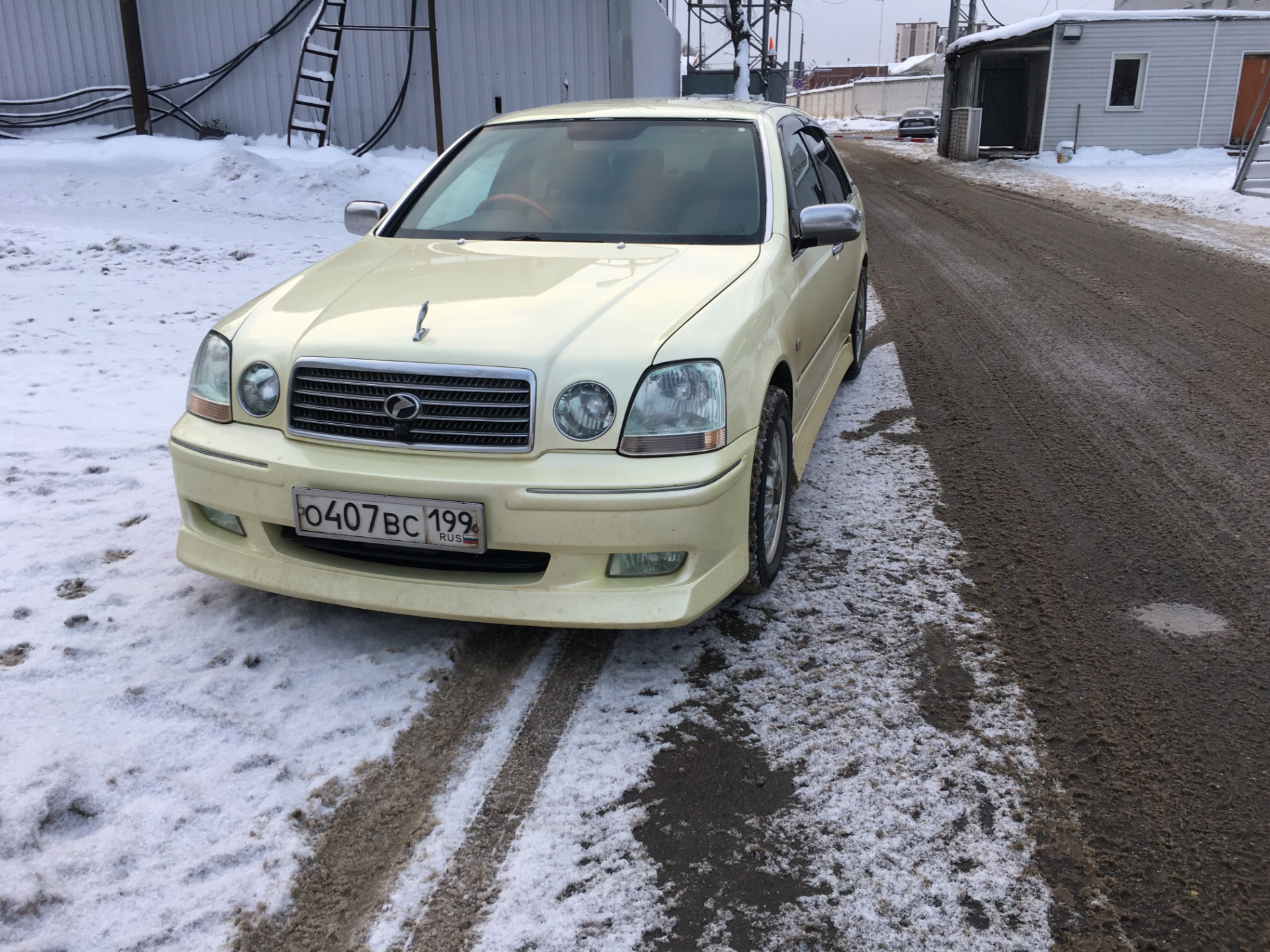 Зима… — Toyota Progres, 2,5 л, 1998 года | просто так | DRIVE2