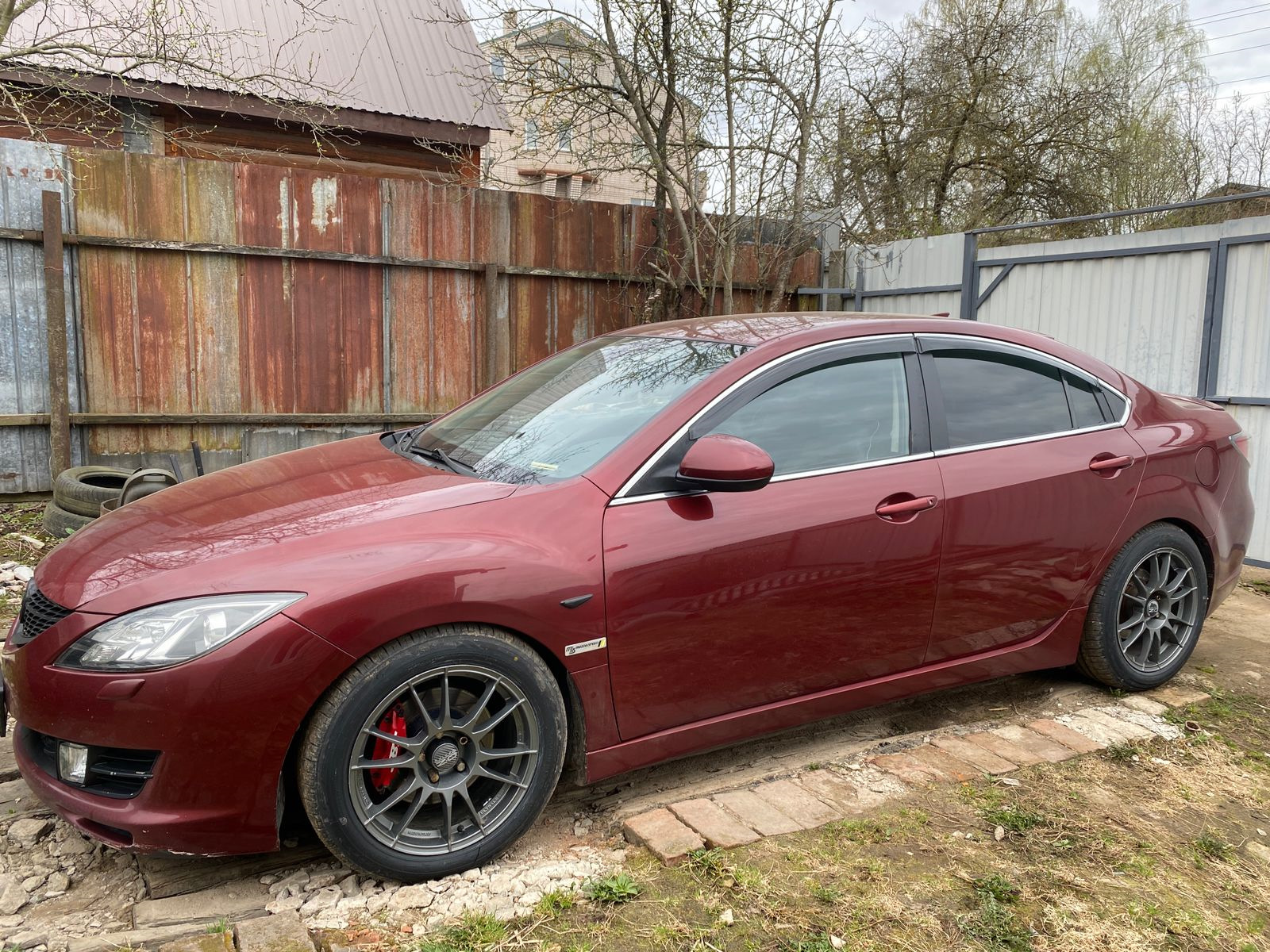 Enkei R19 от Nissan Fuga — Mazda 6 (2G) GH, 2 л, 2008 года | колёсные ...