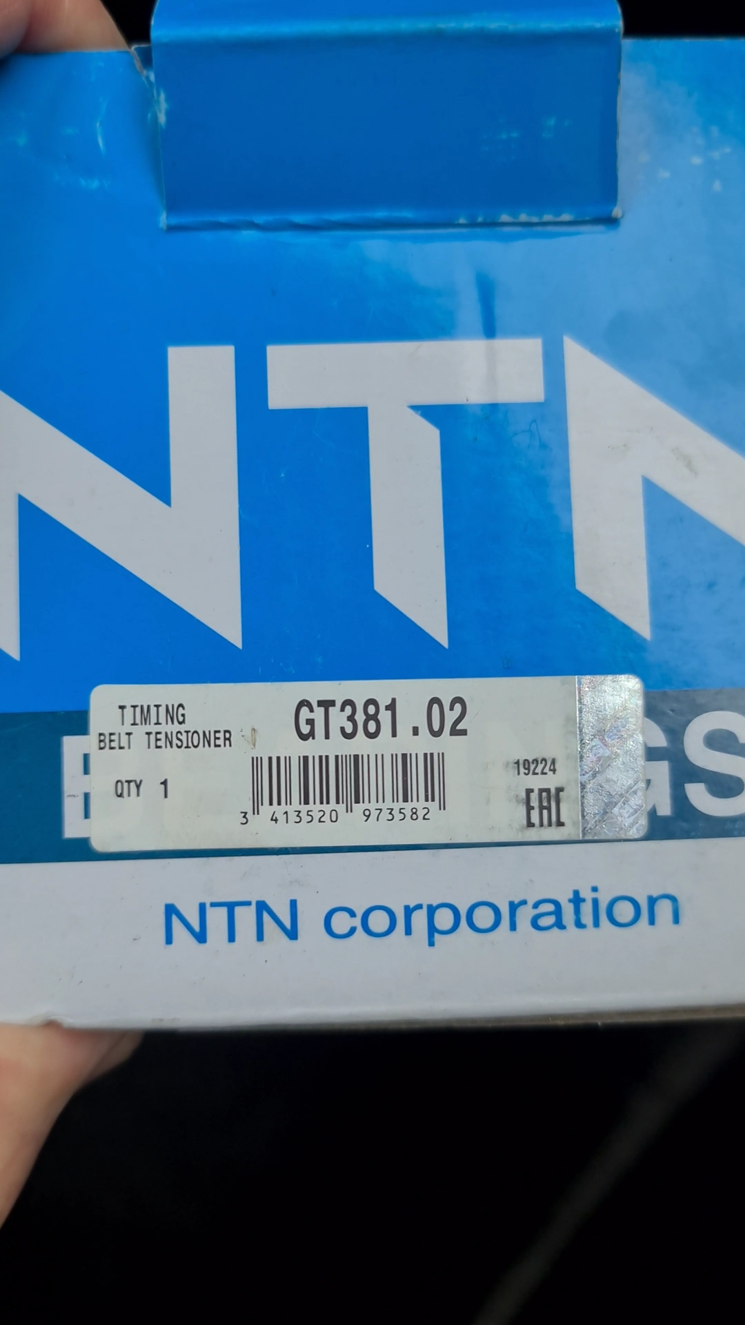 Бракованный натяжитель NTN — Subaru Legacy (BL/BP), 2 л, 2003 года ...