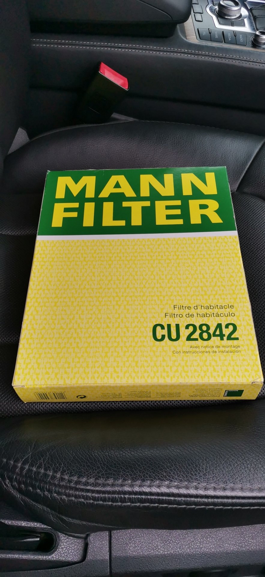 Замена салонного фильтра и присадка для дизеля! — Audi Q7 (1G), 3 л ...