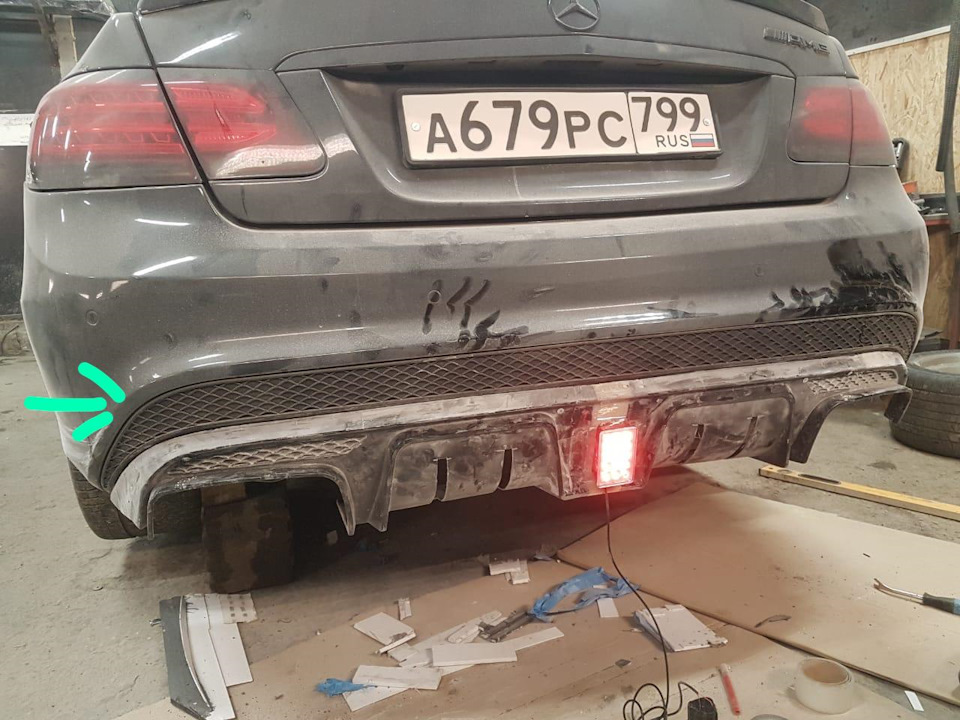 Макетирование диффузора рестайл w207 Brabus style — PR-Tuning на DRIVE2