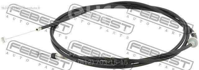 01101ASA42 Трос привода открывания замка капота FEBEST | Запчасти на DRIVE2