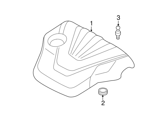 292402B600 Декоративная крышка двигателя KIA HYUNDAI | Запчасти на DRIVE2