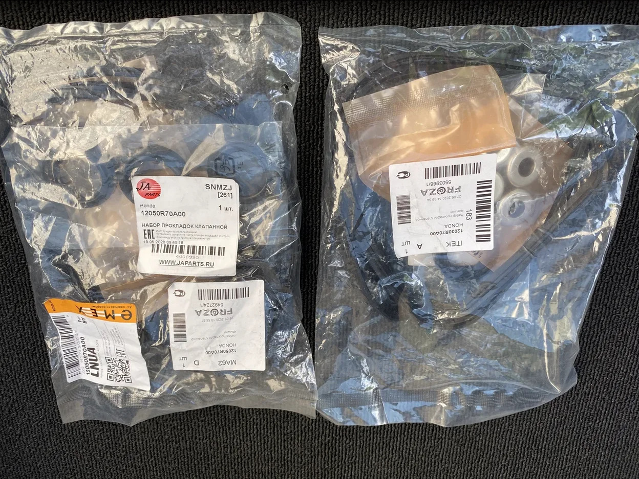 Замена прокладок и масла — Honda Crosstour, 3,5 л, 2011 года | визит на ...