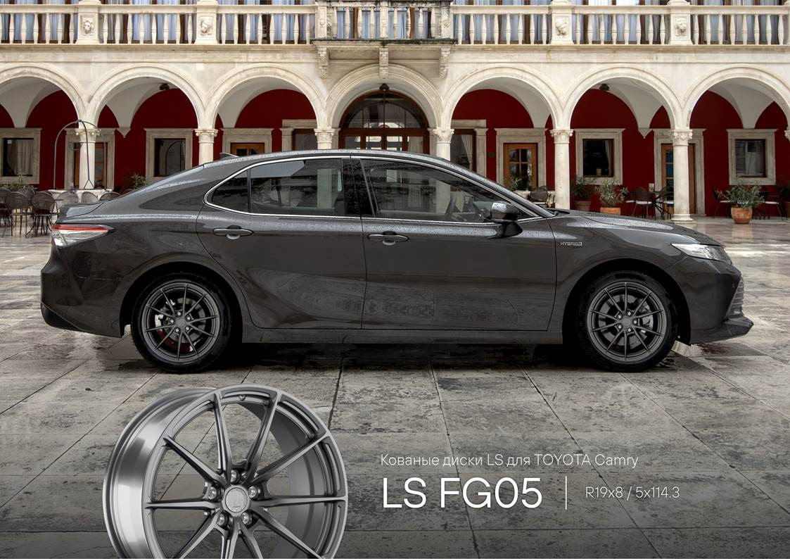 Кованые диски LS Forged | FG05 Black — Kolesoffnet на DRIVE2