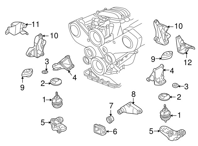 8D0199339P Отбойник амортизатора VAG | Запчасти на DRIVE2