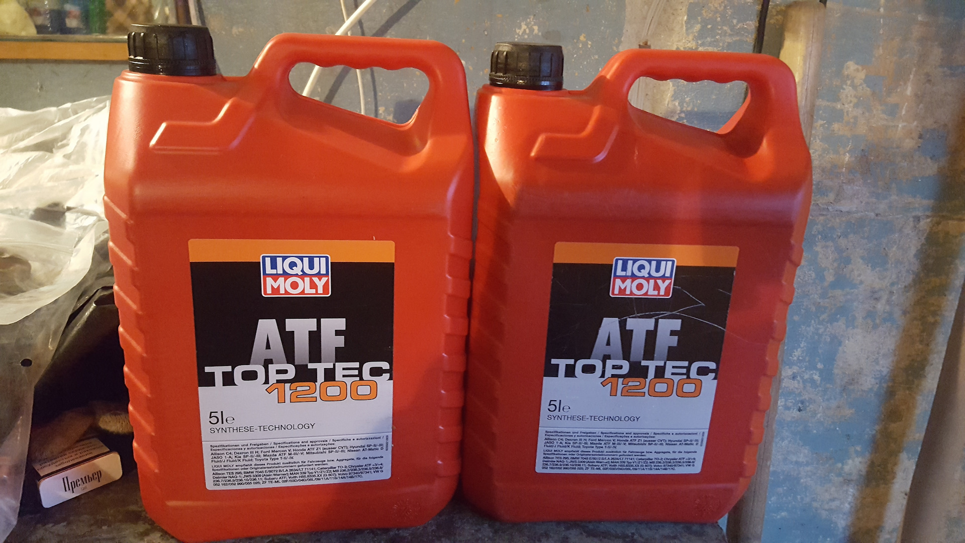 Всё для замены ATF в коробке AISIN . — Volkswagen Passat B6, 1,8 л ...