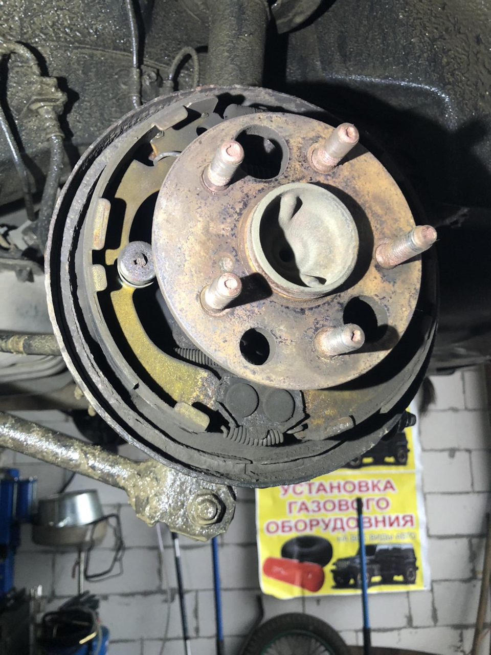 продолжение большого обслуживания подвески сараЙки — Toyota Caldina ...