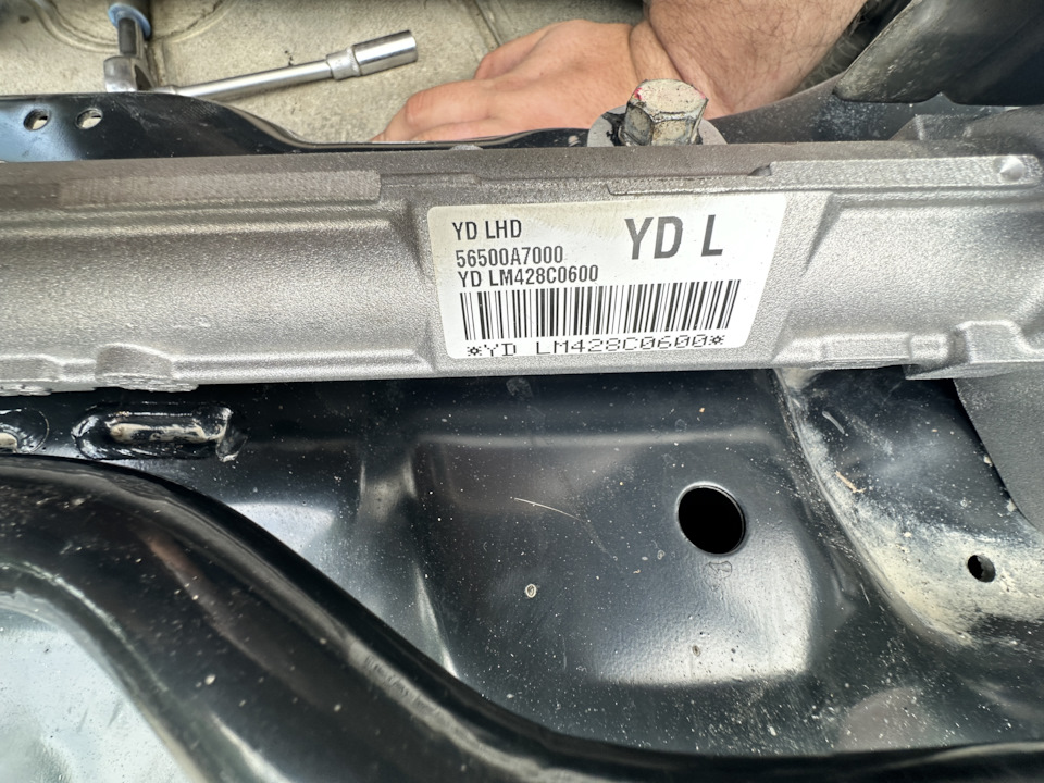 56500A7000 Реечный рулевой механизм в сборе KIA HYUNDAI | Запчасти на ...