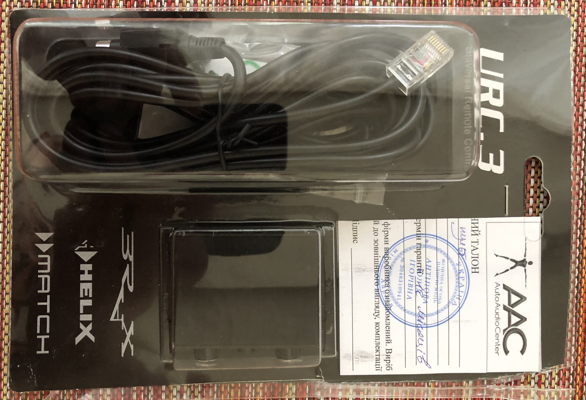 Тернистый путь к оптике… Helix URC 3.0 + Coax-Toslink converter — Honda Accord (10G), 1,5 л ...