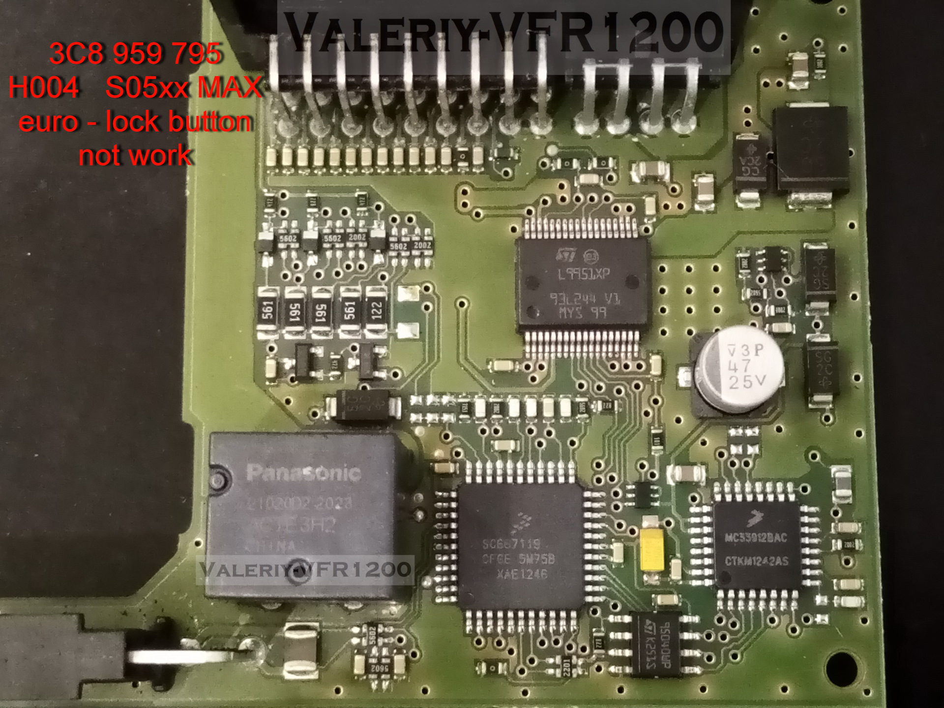 Блоки дверей 3С0 959 795B vs 3C8 959 795 немного о них — Volkswagen Passat CC, 1,8 л, 2013 года ...