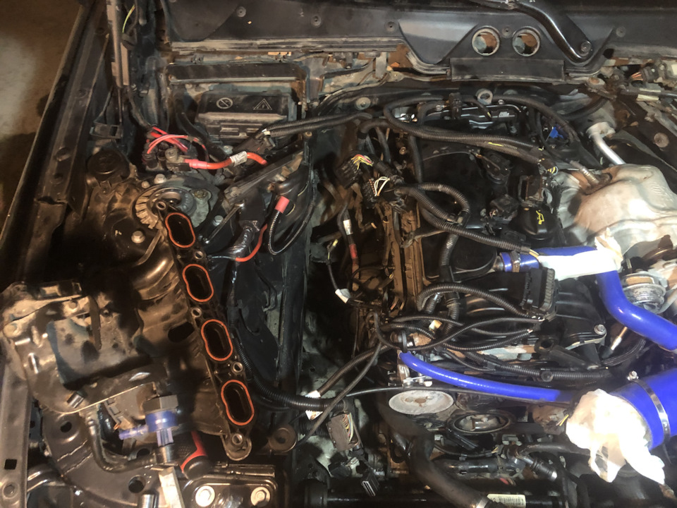 Термостат. Датчик детонации. — BMW 1 series (F20), 1,6 л, 2012 года ...