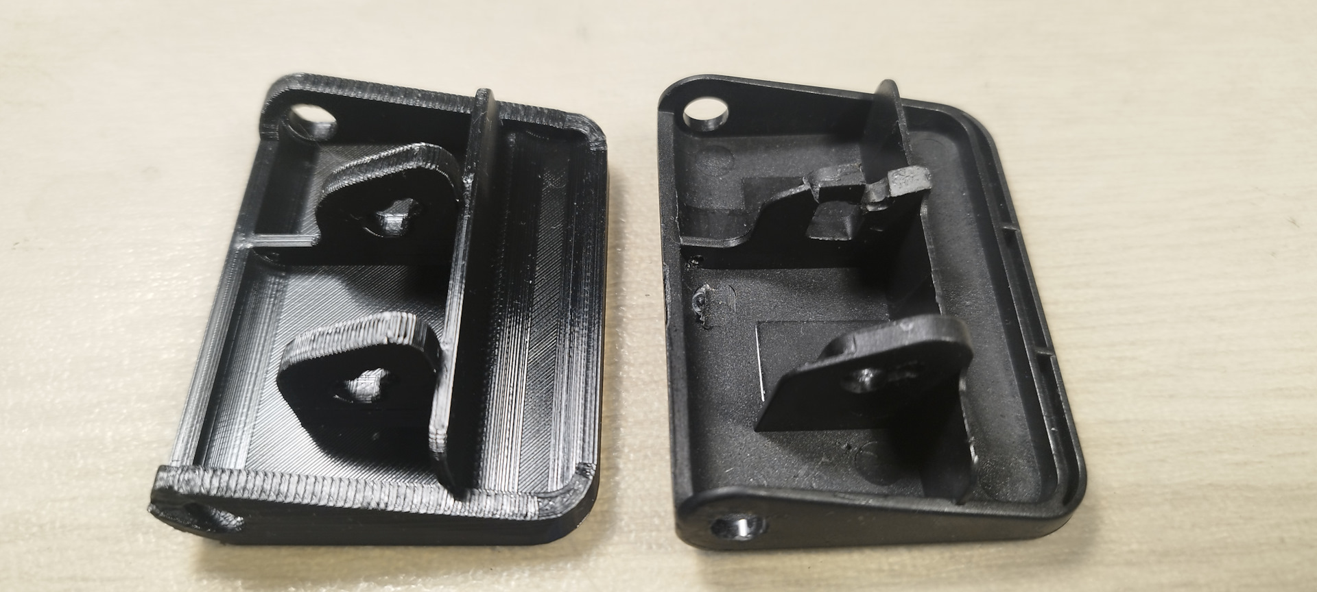 3D печать и замена рычажка ручки складывания спинки заднего сидения ...