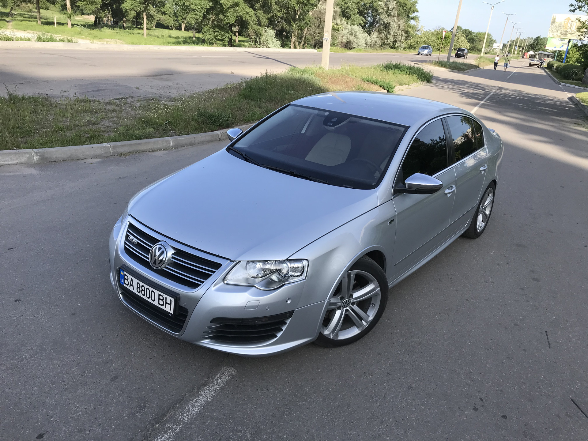 R36. Часть 1. Обвес. — Volkswagen Passat B6, 2 л, 2008 года | тюнинг ...