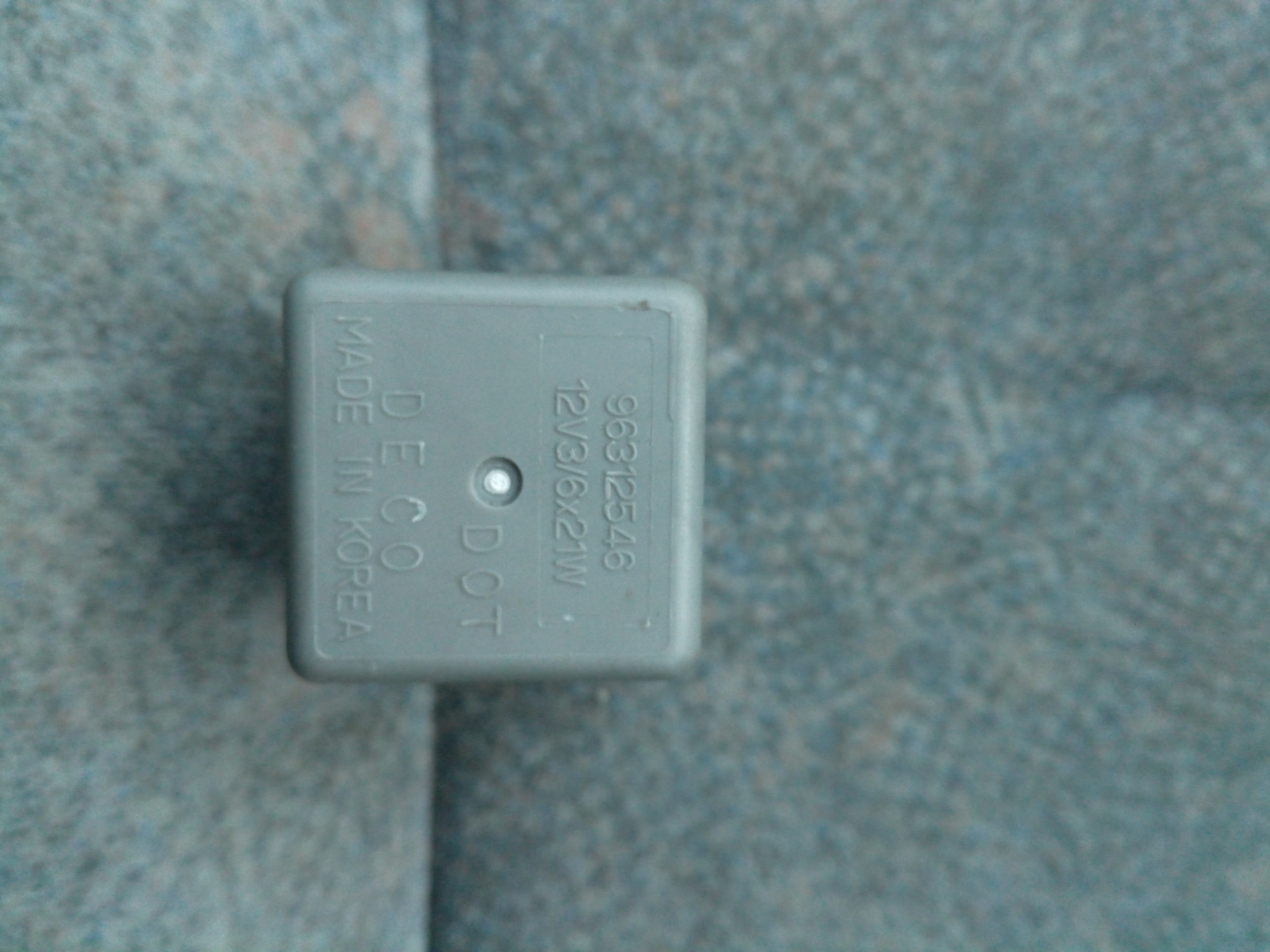 Реле поворотов и аварийной сигнализации — Daewoo Nubira I, 2 л, 1997 ...