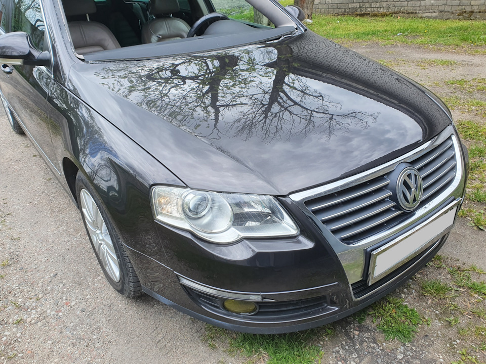 Замена лобового стекла и немного покрасили — Volkswagen Passat Variant ...