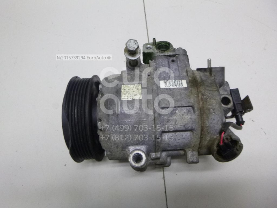 6Q0820808G Компрессор кондиционера VAG | Запчасти на DRIVE2