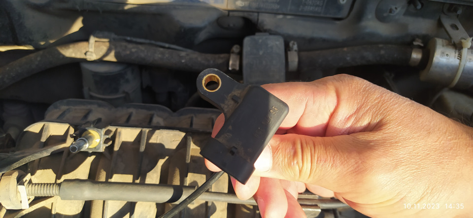 Замена датчика абсолютного давления — Chevrolet Lacetti Sedan, 1,6 л ...