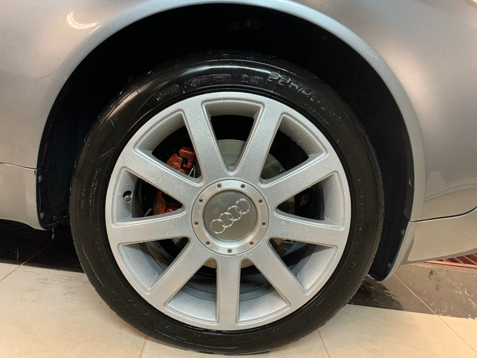 #95 Установка 320 тормозов от Audi A6 C6 и новая подвеска — Audi A6 (C5 ...