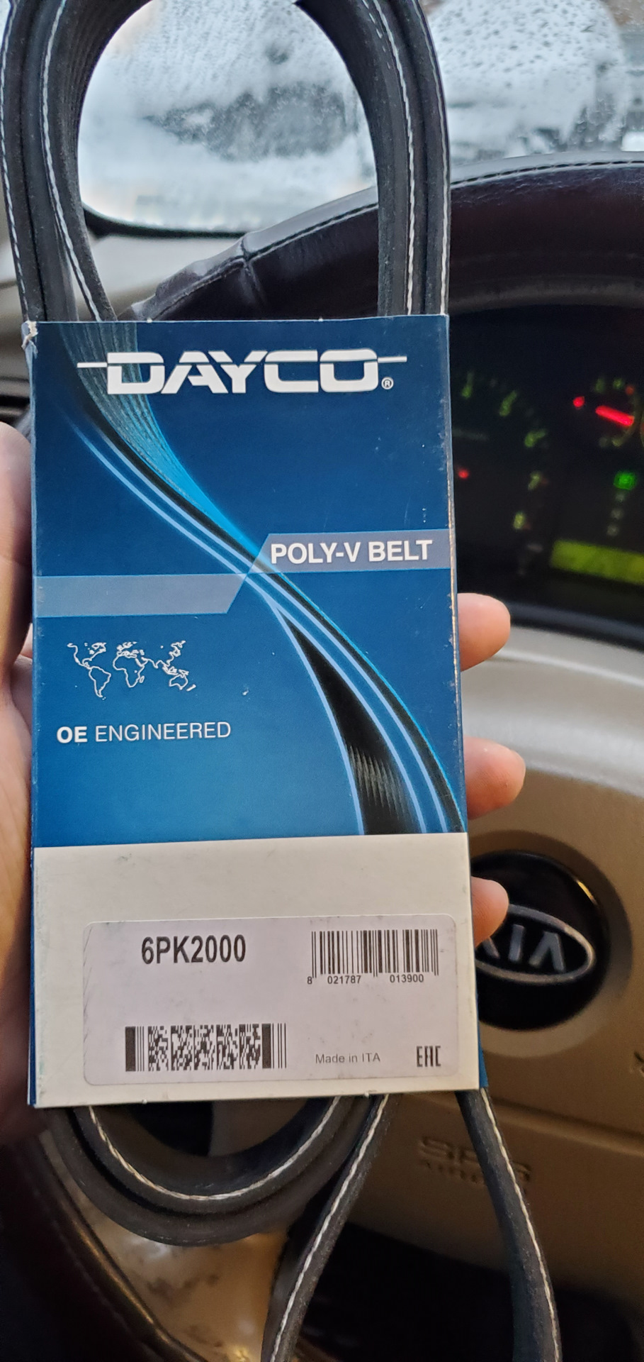 6PK2000 Ремень поликлиновой 2000mm Hyundai: Sonata, Tucson, XG / Kia ...