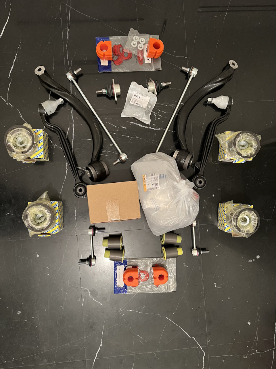 Полная переборка подвески. — Land Rover Range Rover (3G), 5 л, 2012 ...