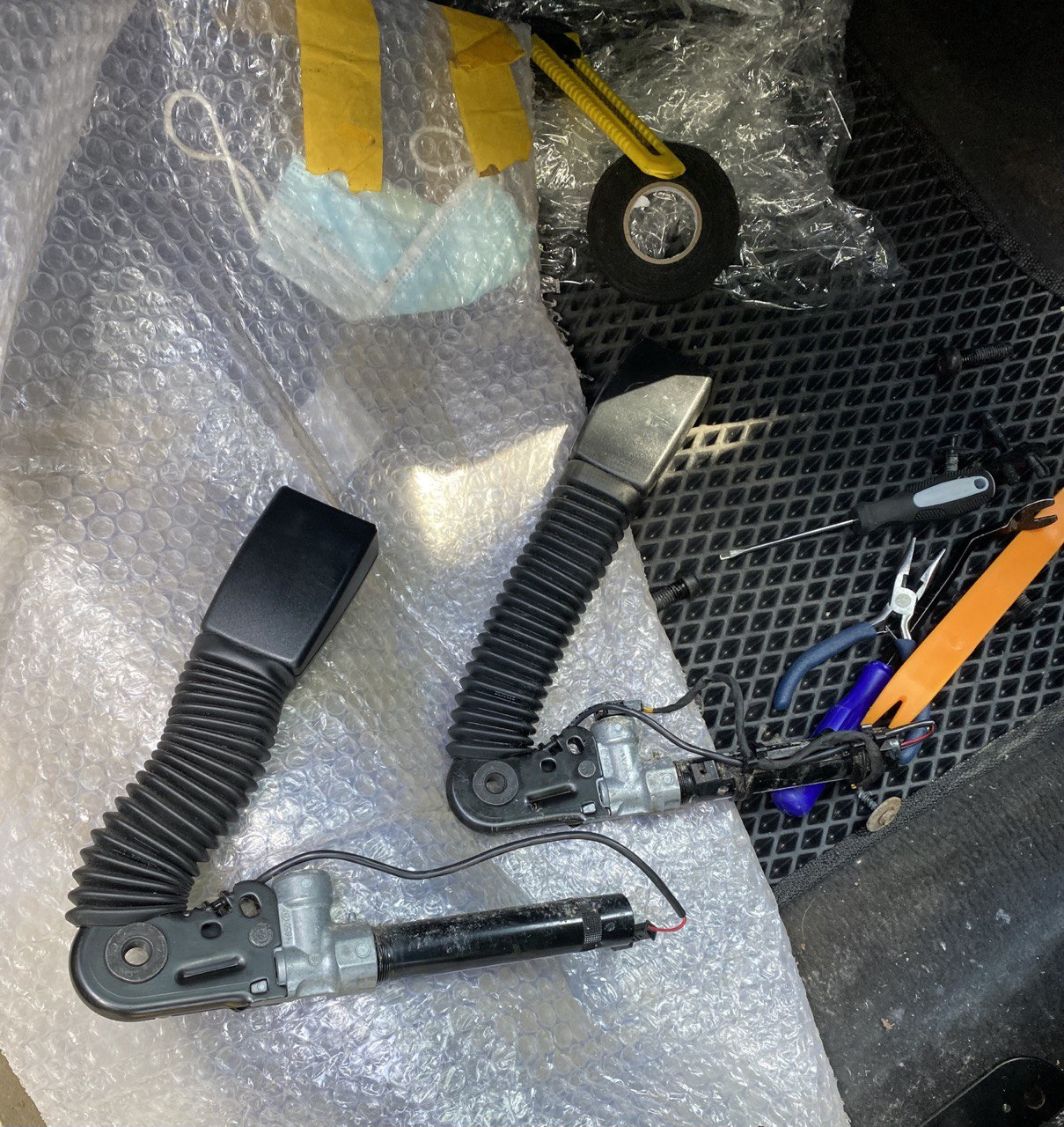 Восстановление безопасности BMW f10 — BMW 5 series (F10), 3 л, 2011 ...