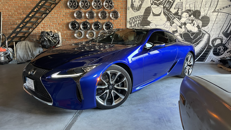 Lexus LC 500 5.0 бензиновый 2018 | Limited Structural Blue на DRIVE2