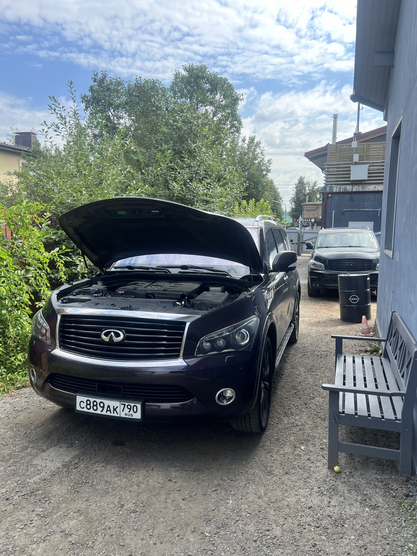 ТО 165 тыс км — Infiniti QX56 (2G), 5,6 л, 2012 года | плановое ТО | DRIVE2