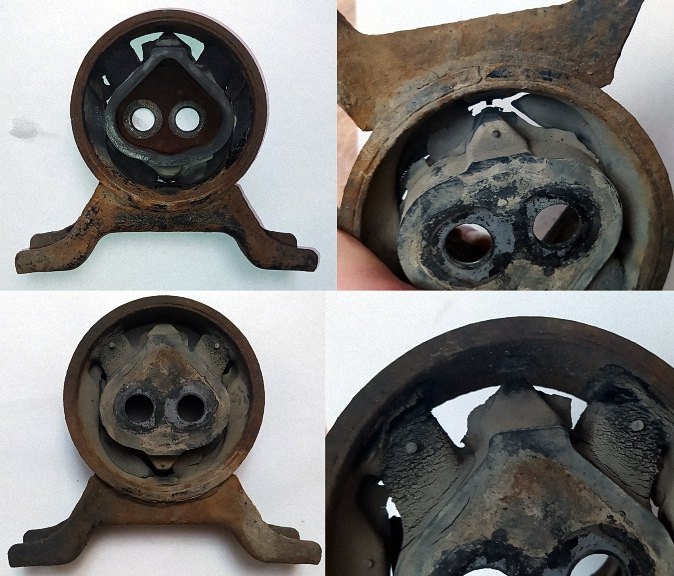 Опора редуктора — замена — Toyota RAV4 (II), 2 л, 2001 года | визит на ...