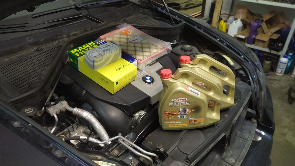 Техобслуживание после ремонта мотора — BMW X5 (E70), 3 л, 2008 года | плановое ТО | DRIVE2