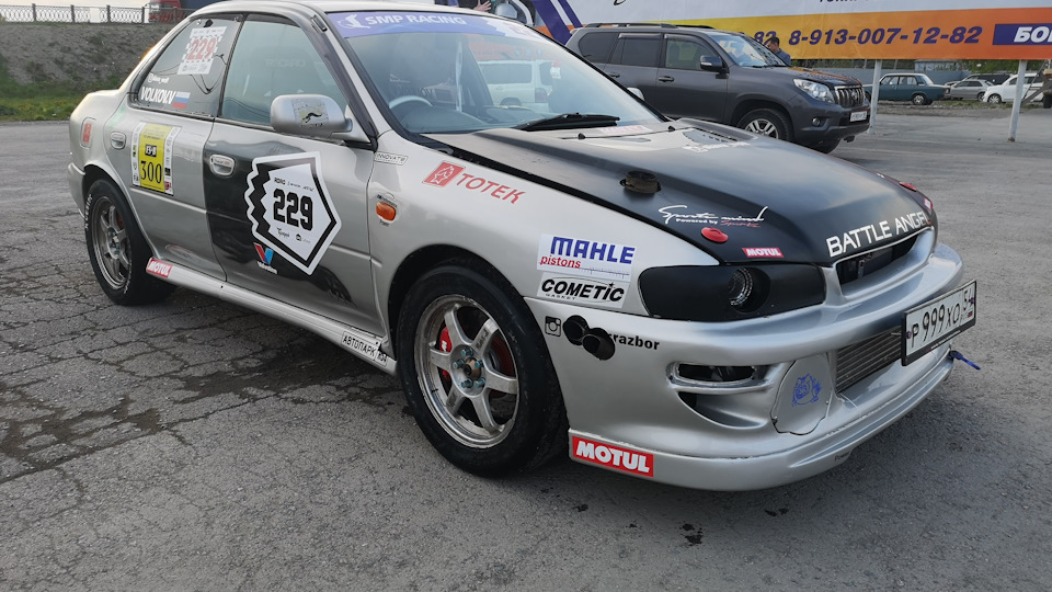 Рекорд РФ Subaru EJ20X 5AT 9.9 сек 402 метра — Subaru Impreza (GC/GF ...