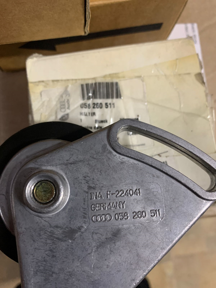 074109243E Ролик ремня VAG | Запчасти на DRIVE2