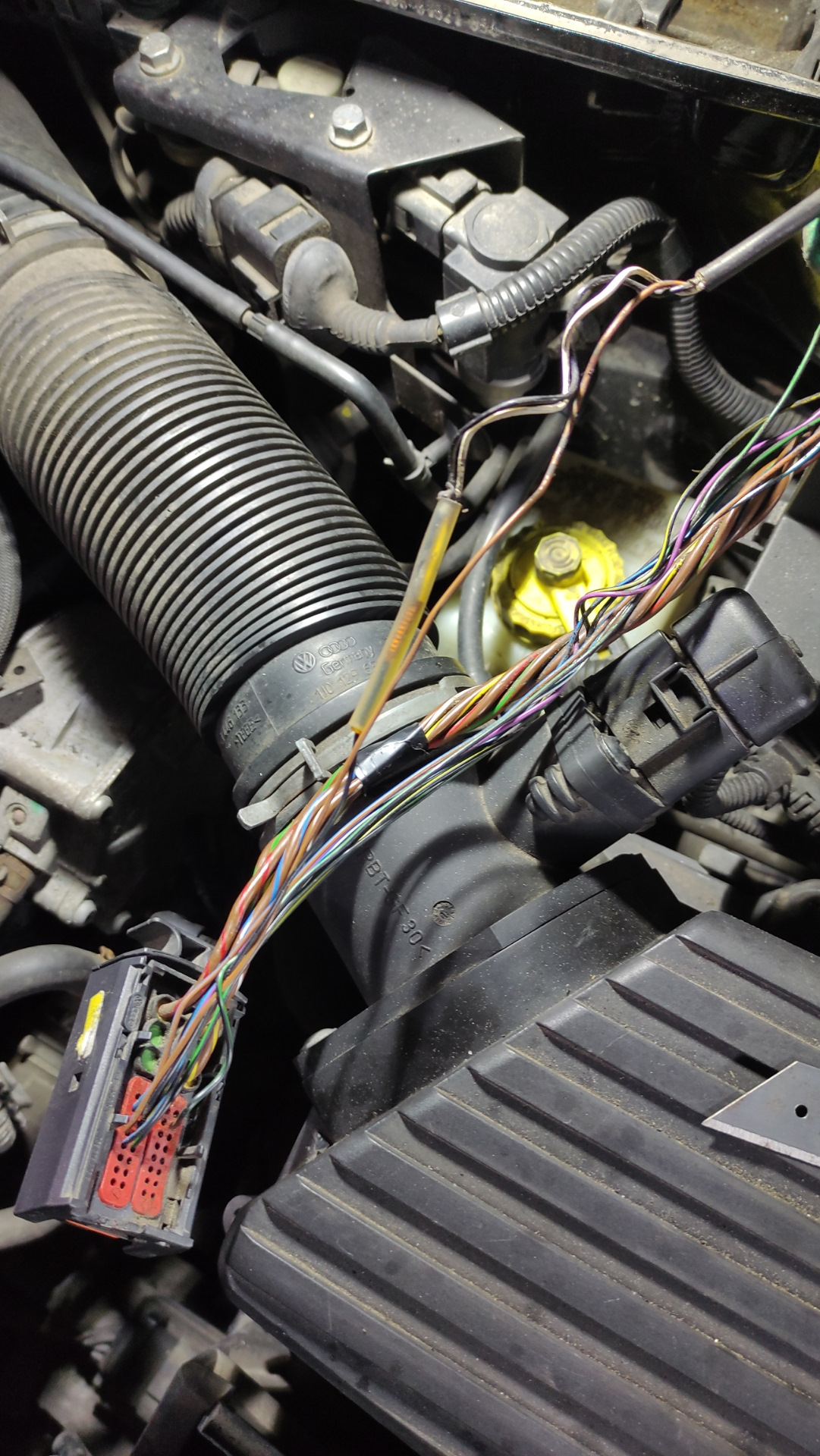 Плохой запуск двигателя. Ошибка ДПКВ g28. Решение — Volkswagen Golf Mk4 ...