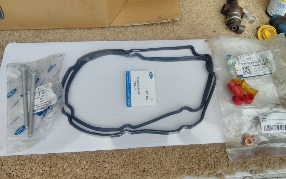 1372490 Прокладка клапанной крышки / Transit Duratorq 2.2/2.4 06~ Ford ...