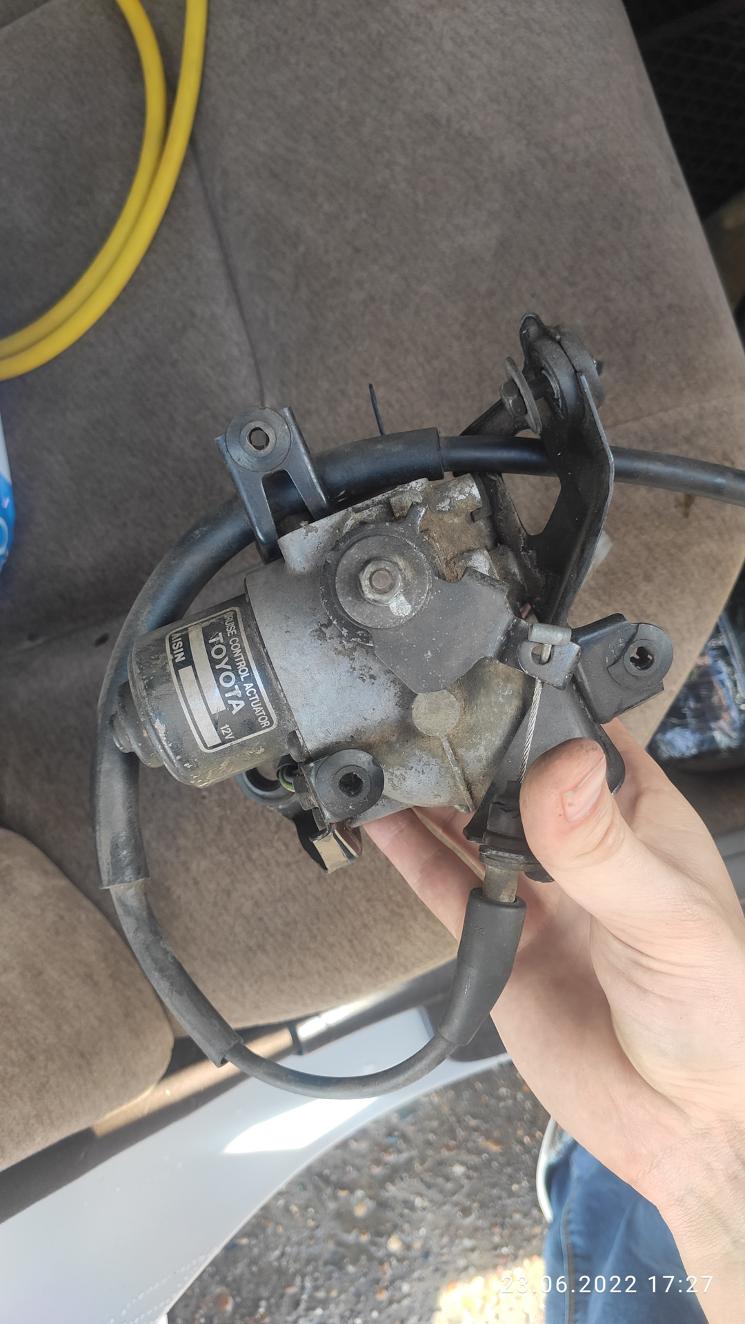 Установка круиз-контроля — Toyota Mark II (90), 2,5 л, 1993 года ...