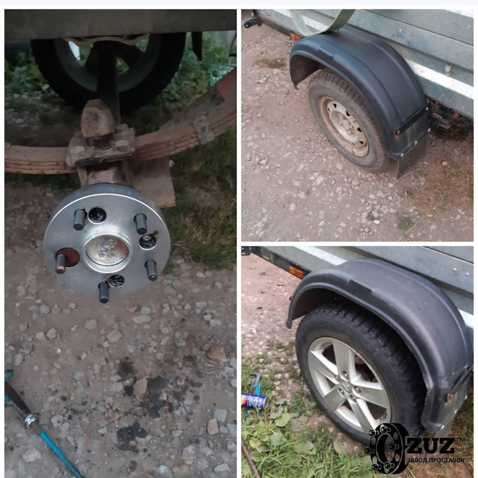 Проставки колёсные на прицеп | Завод проставок ZUZ™️ отзывы — ZUZ на DRIVE2