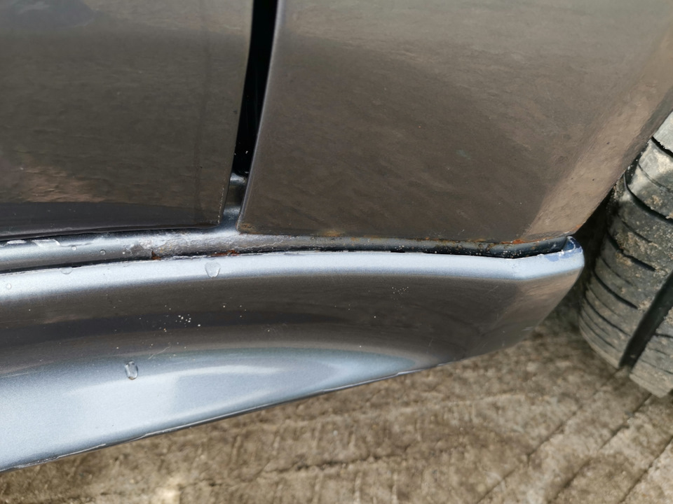 Пороги (рестайлинг) начало… — Mitsubishi Lancer X, 2 л, 2008 года ...