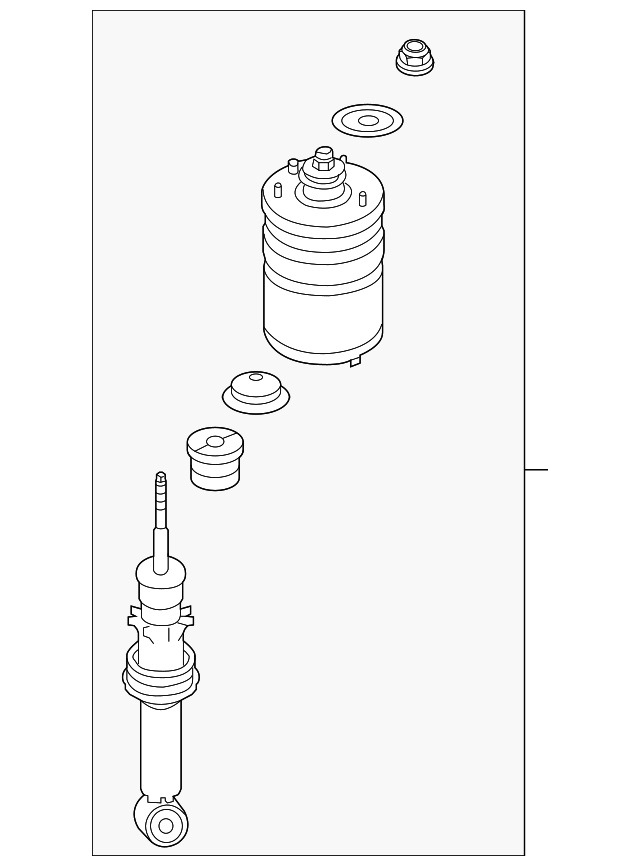 LR038096 Амортизатор Jaguar Land Rover | Запчасти на DRIVE2