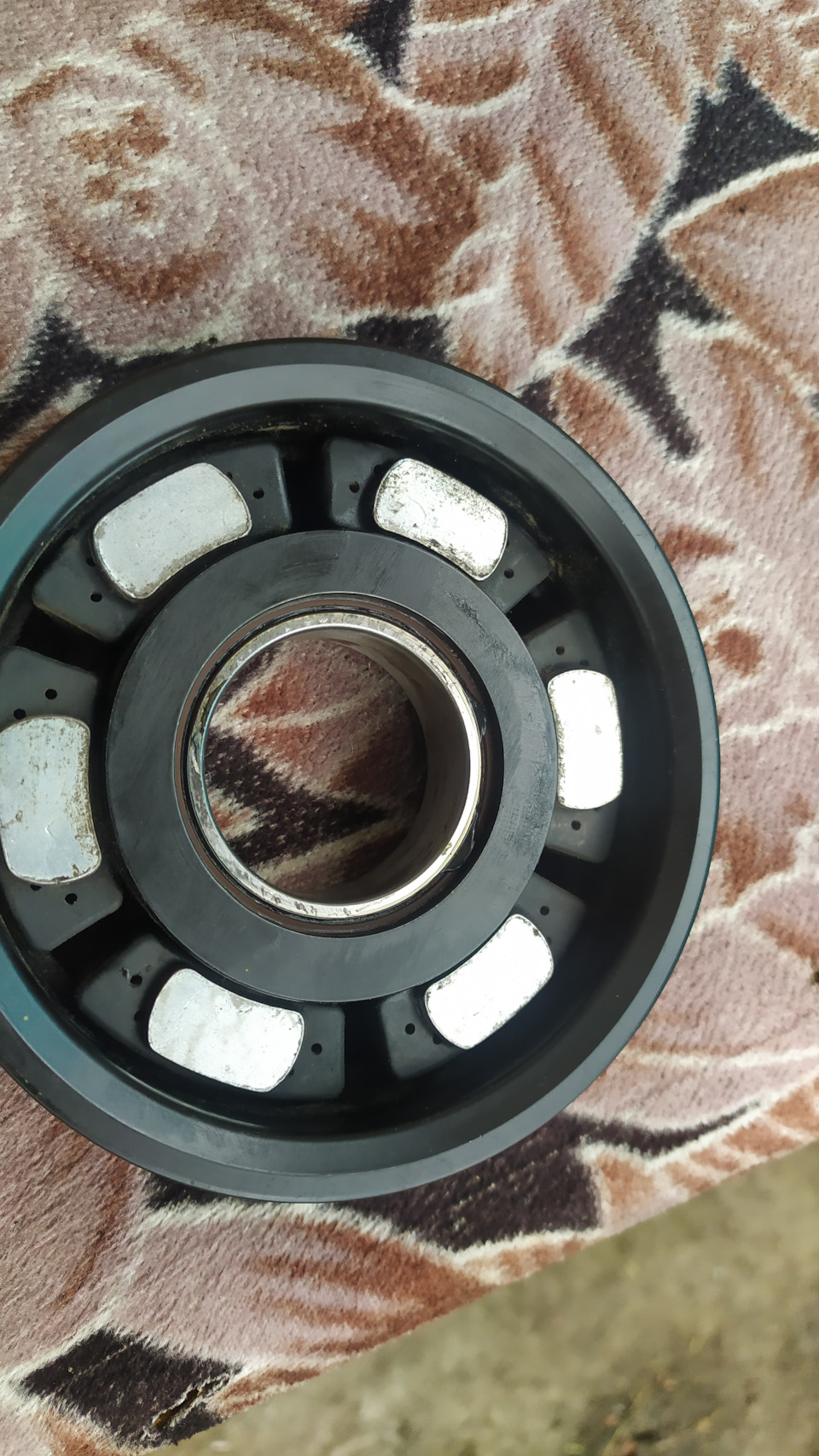 Шкив компрессора кондиционера 89090. — Mercedes-Benz M-Class (W164), 3 ...