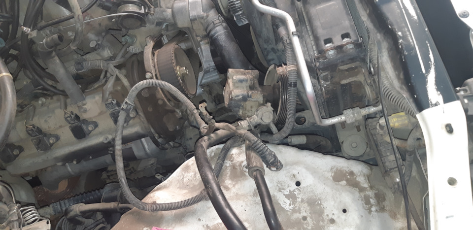 Замена генератора. Установка 150 А с ТЛК 200 — Toyota Land Cruiser 100 ...