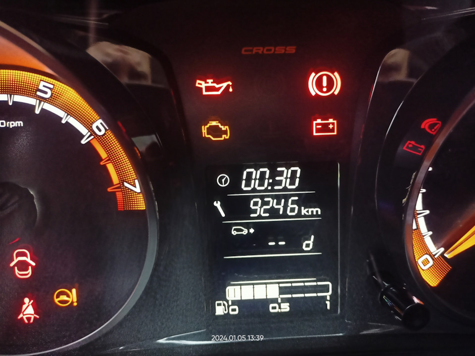 Замена датчика температуры — Lada Гранта Cross, 1,6 л, 2023 года ...