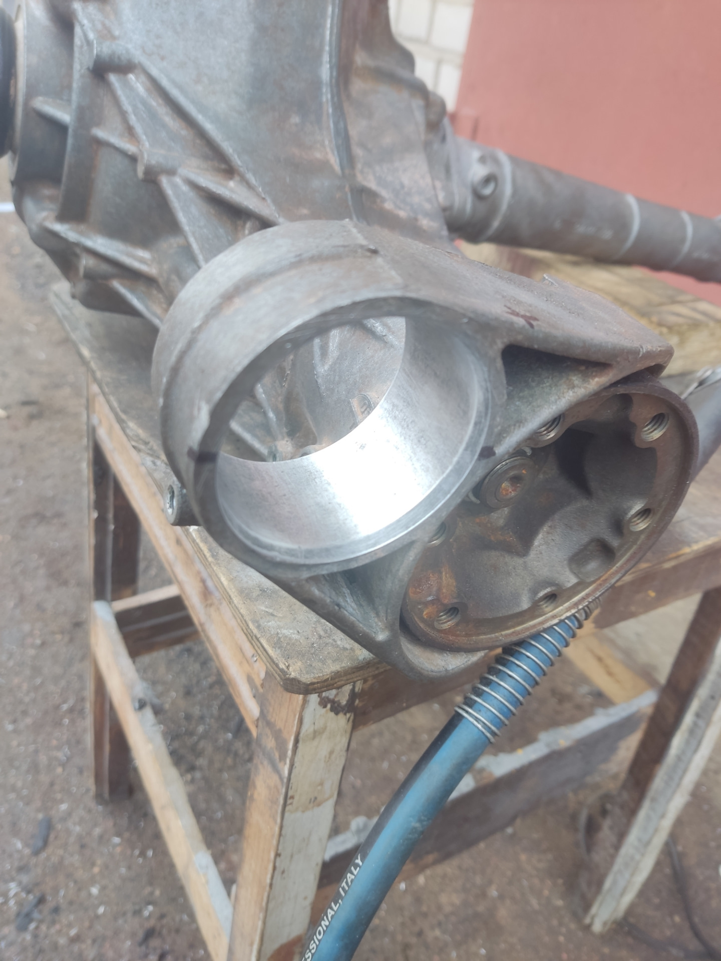 Ремонт передней подвески — Porsche Cayenne (1G) 955/957, 4,5 л, 2004 ...