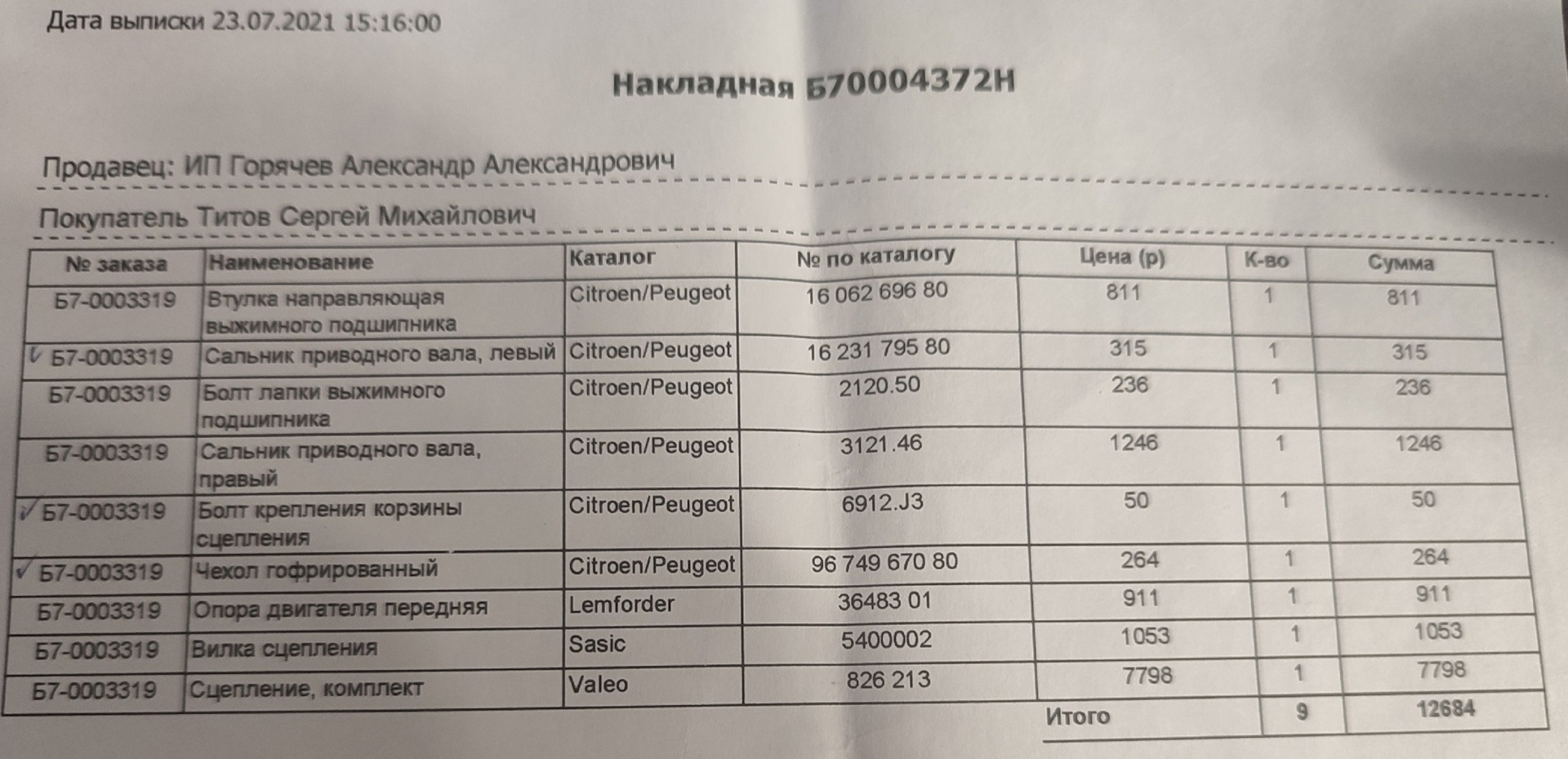 Проблема с коробкой 2021 — Citroen C4 L, 1,6 л, 2013 года | поломка ...