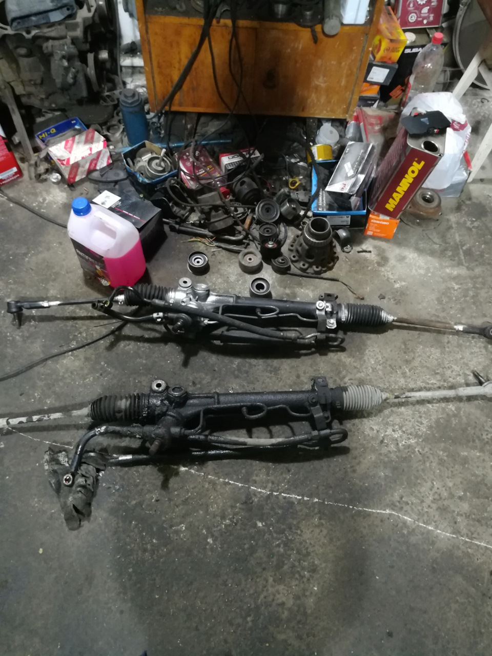 Рулевая рейка и передняя подвеска — Toyota Carina ED (3G), 2 л, 1995 ...