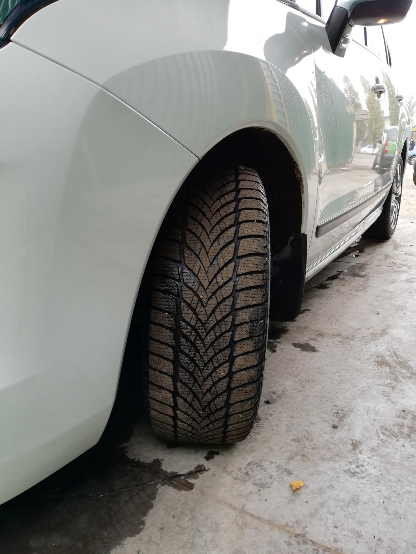 Зимняя резина Goodyear UltraGrip Ice 2 — Peugeot 3008 (1G), 1,6 л, 2014 ...