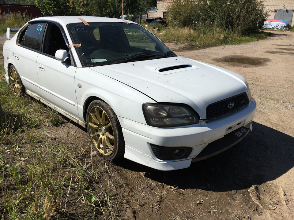 Subaru Legacy B4 RSK 5MT, 2001г., ej208, цвет 51Е в разбор — suba27 на DRIVE2