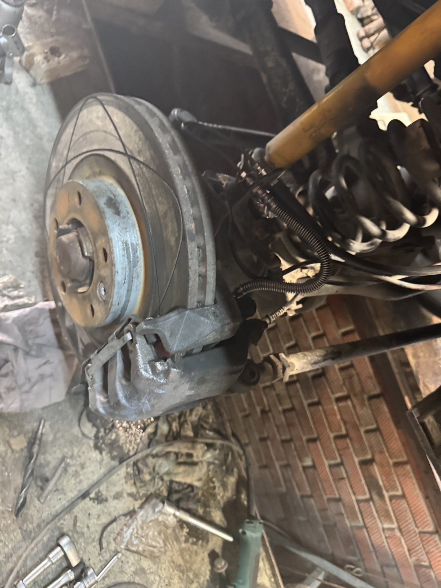 Тормозная система от g55 compressor переделка — Mercedes-Benz G-Class ...