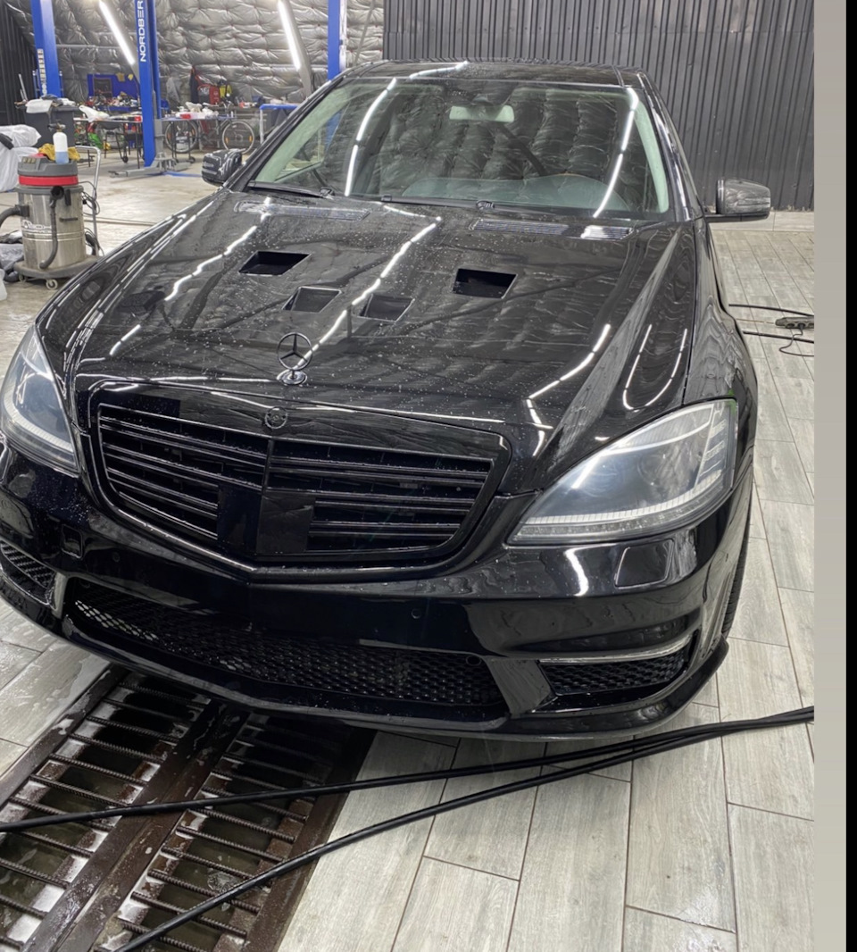 Капот Gad Motors — Mercedes-Benz S-Class (W221), 6,5 л, 2011 года ...