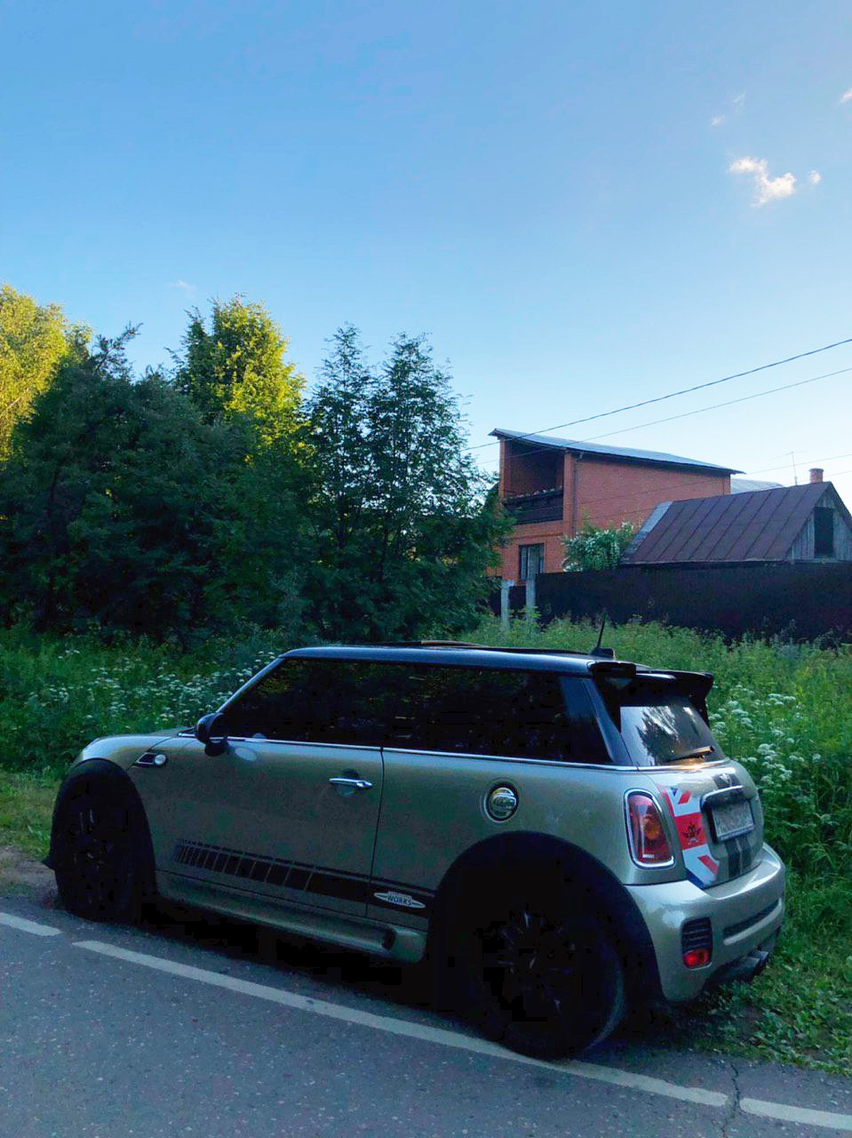 MINI GP2 wing — MINI Cooper S John Cooper Works, 1,6 л, 2006 года ...