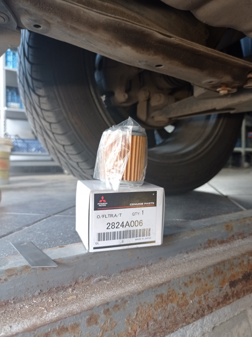 Нестандартное ТО-60.000км — Mitsubishi Outlander (3G), 2,4 л, 2016 года ...